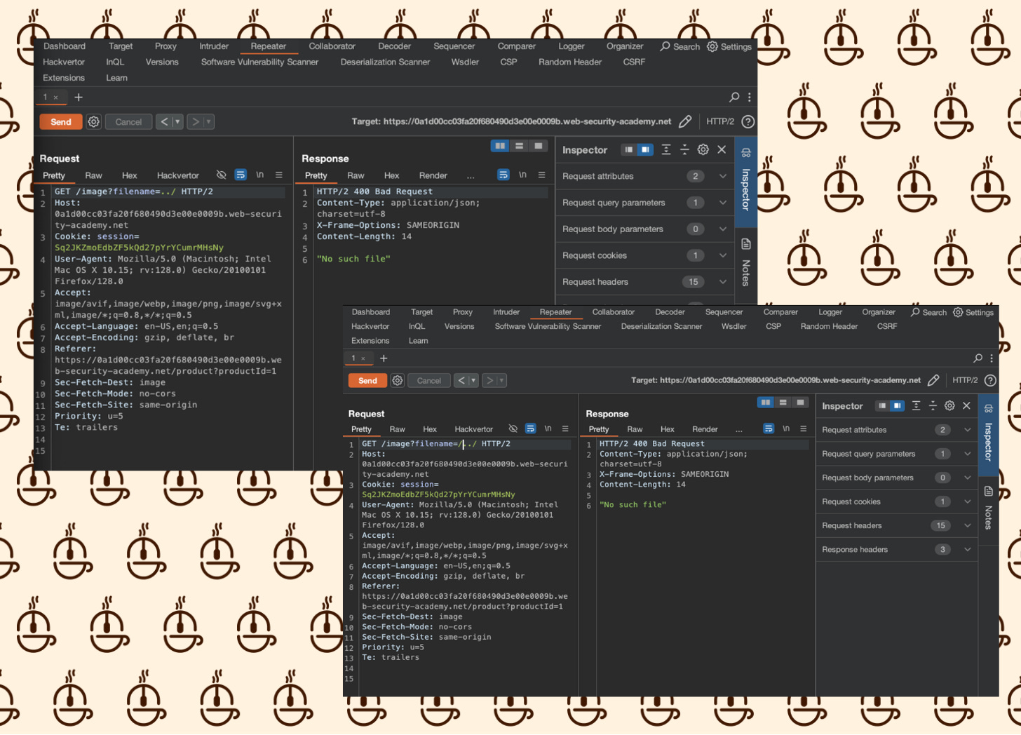 File Path Traversal Sequences Stripped Non-Recursively
