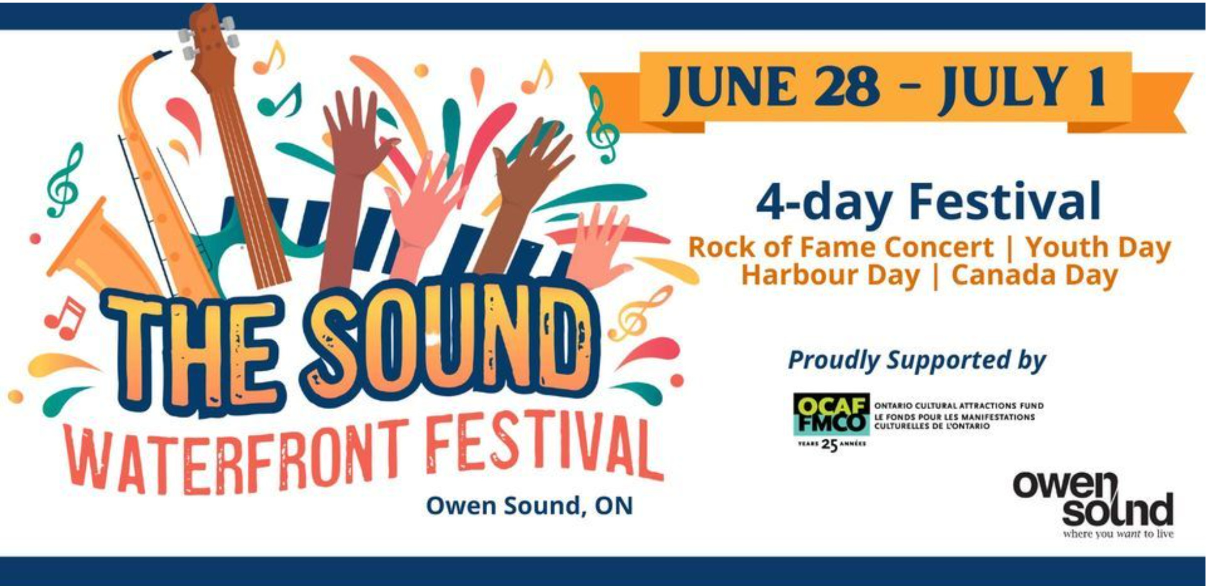 'The Sound' Waterfront Festival & Canada Day Events Announced