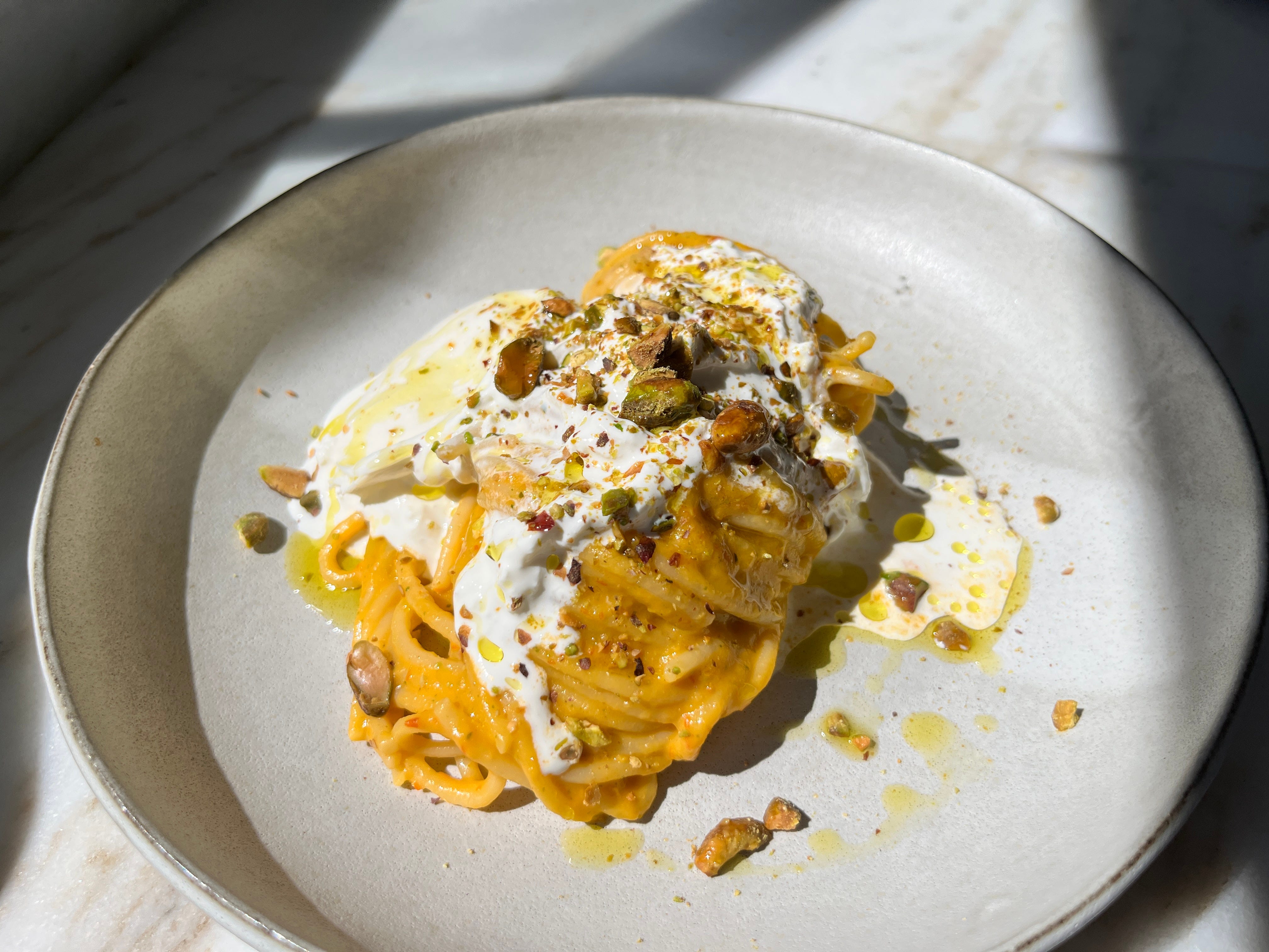 Spaghetti Peperonata - by Frankie Celenza - COMBINATIONS