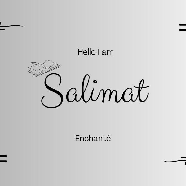 Join Salimat’s subscriber chat