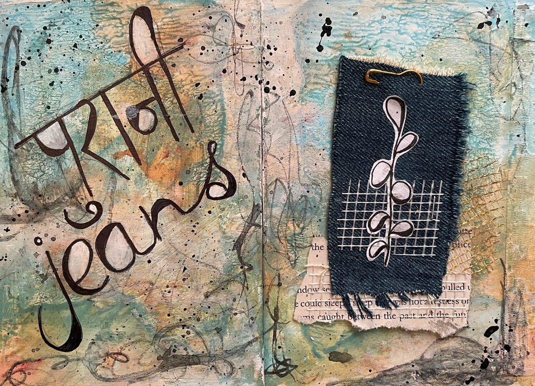 Into the blue - by Shinjini - Studio Diaries