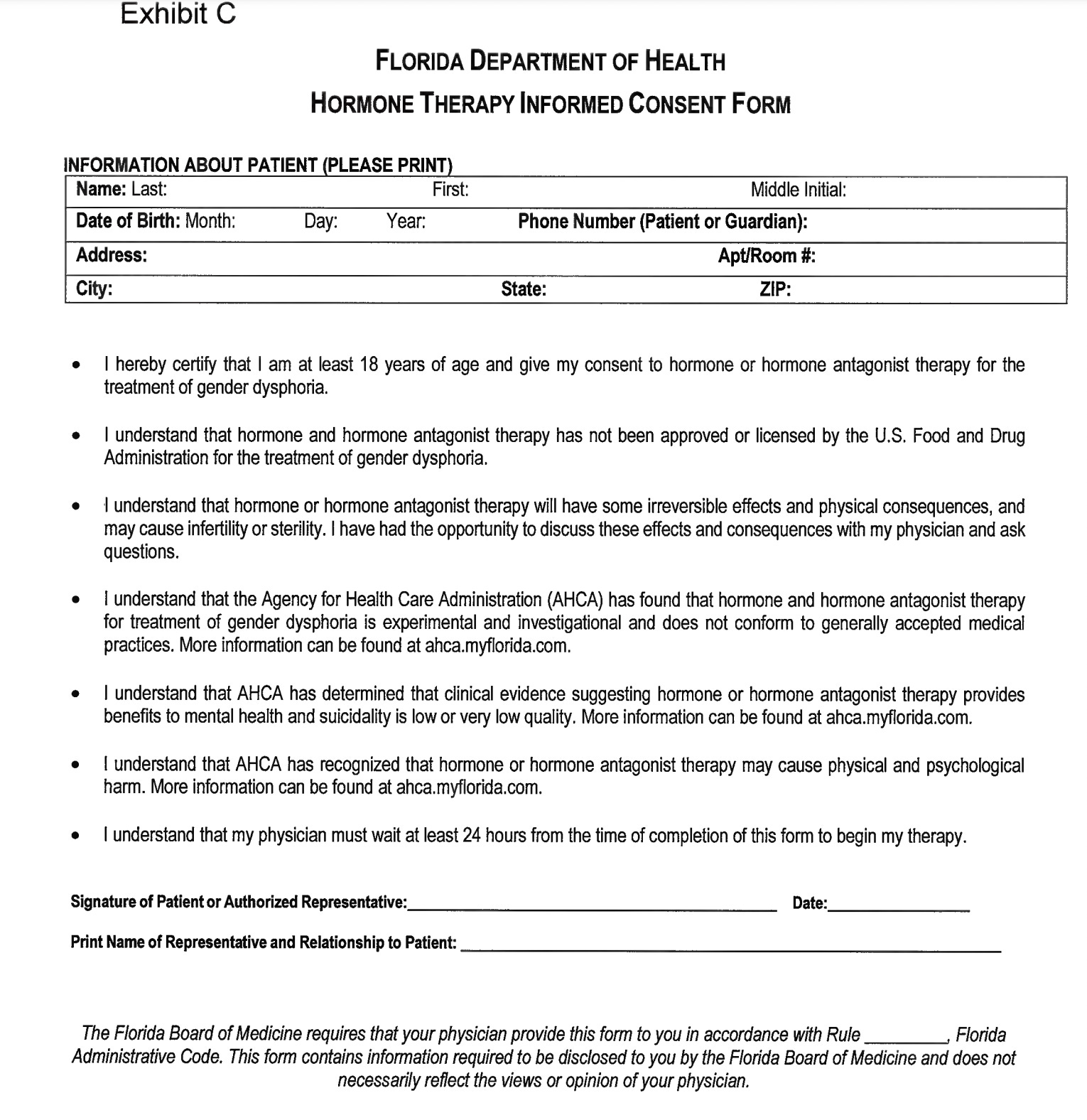 Trans Patients Being Dropped As Florida Law Bans "Up To 80%" Of Adult ...