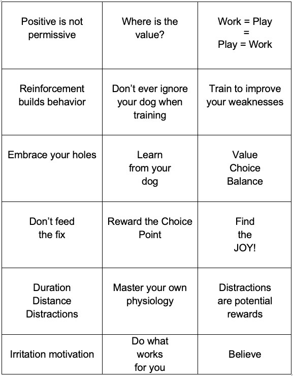 Training reminders, 'Alert', Got ORT? - by Donna Golemon