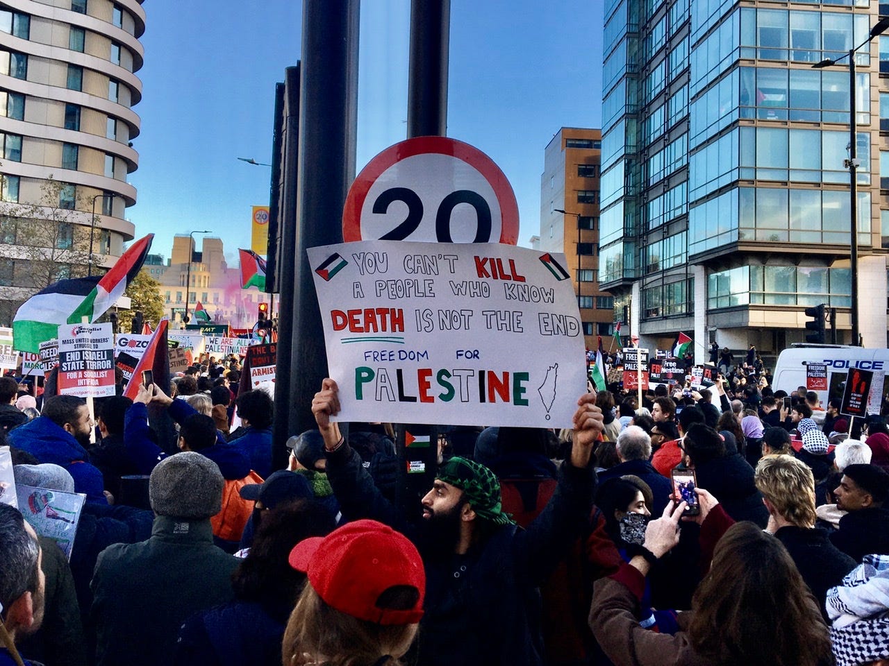 Live from the hate march - by Sam Kriss - Numb at the Lodge