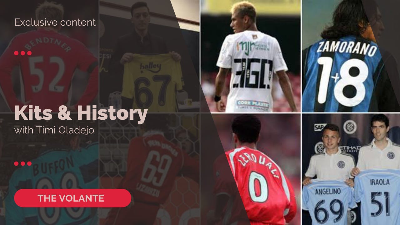 Untraditional Football shirt numbers - The Volante
