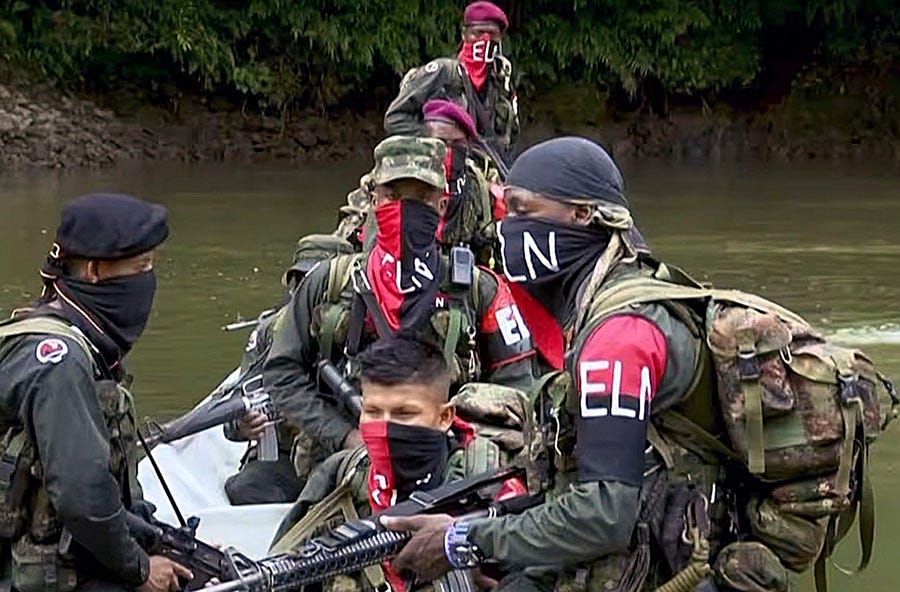 Guerilla war in the Colombian borderlands