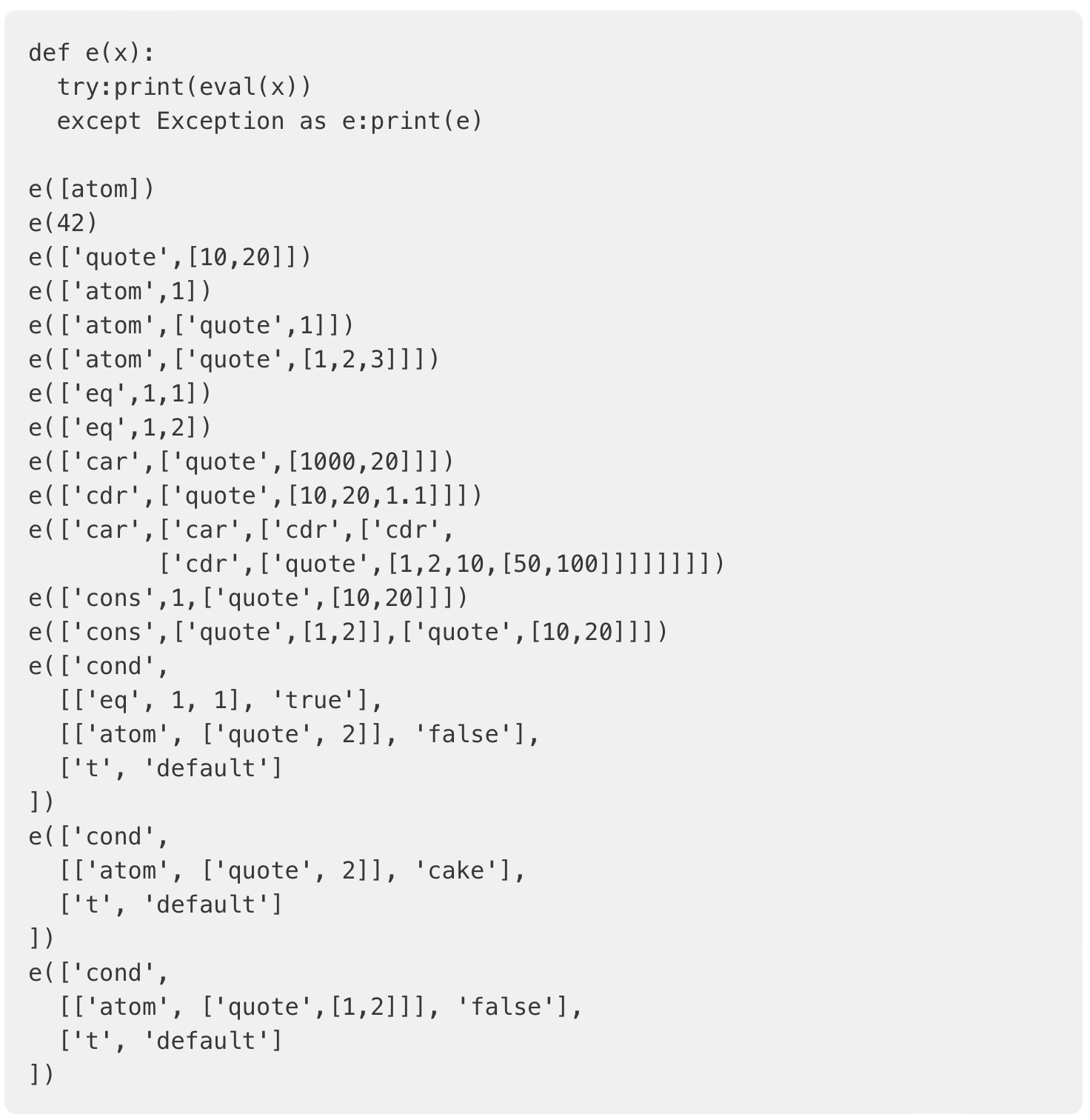 Homoiconic Python - MOHAMMED AL JAMAL