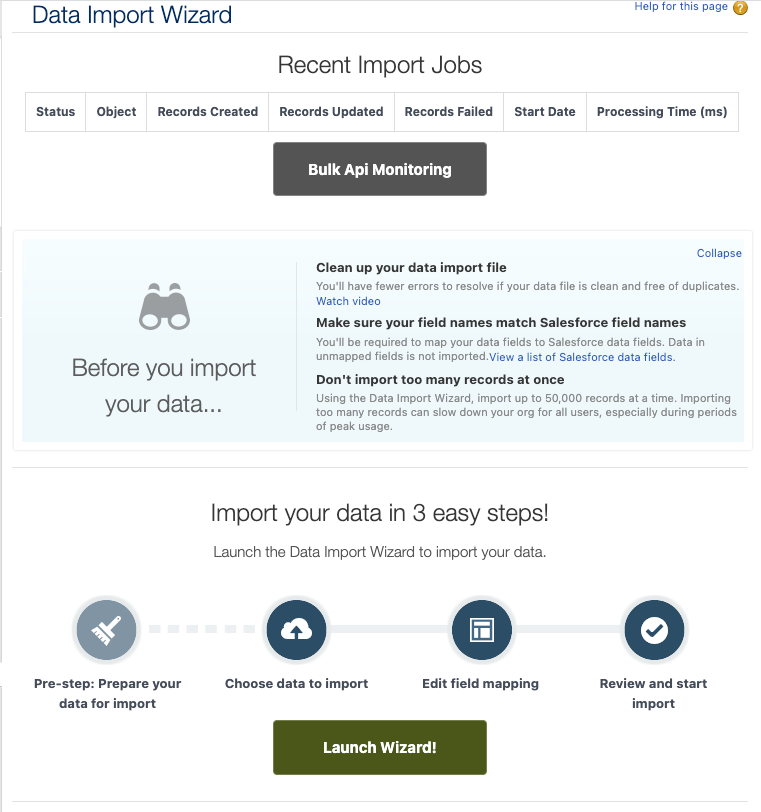 Exploring the Data Import Wizard in Salesforce: Features, Advantages, and Alternatives