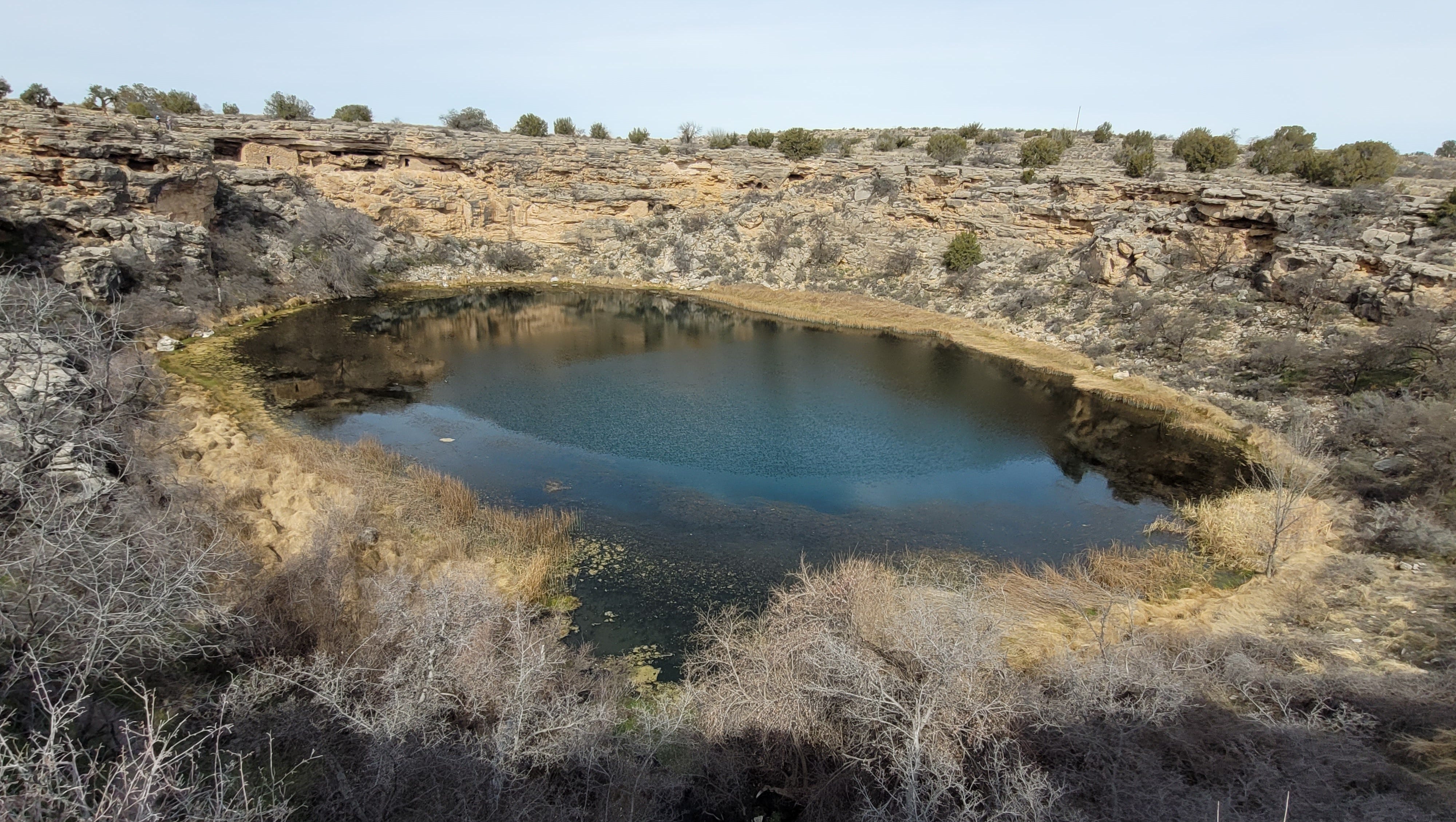 Montezuma Castle and Montezuma Well - by Jan Spell