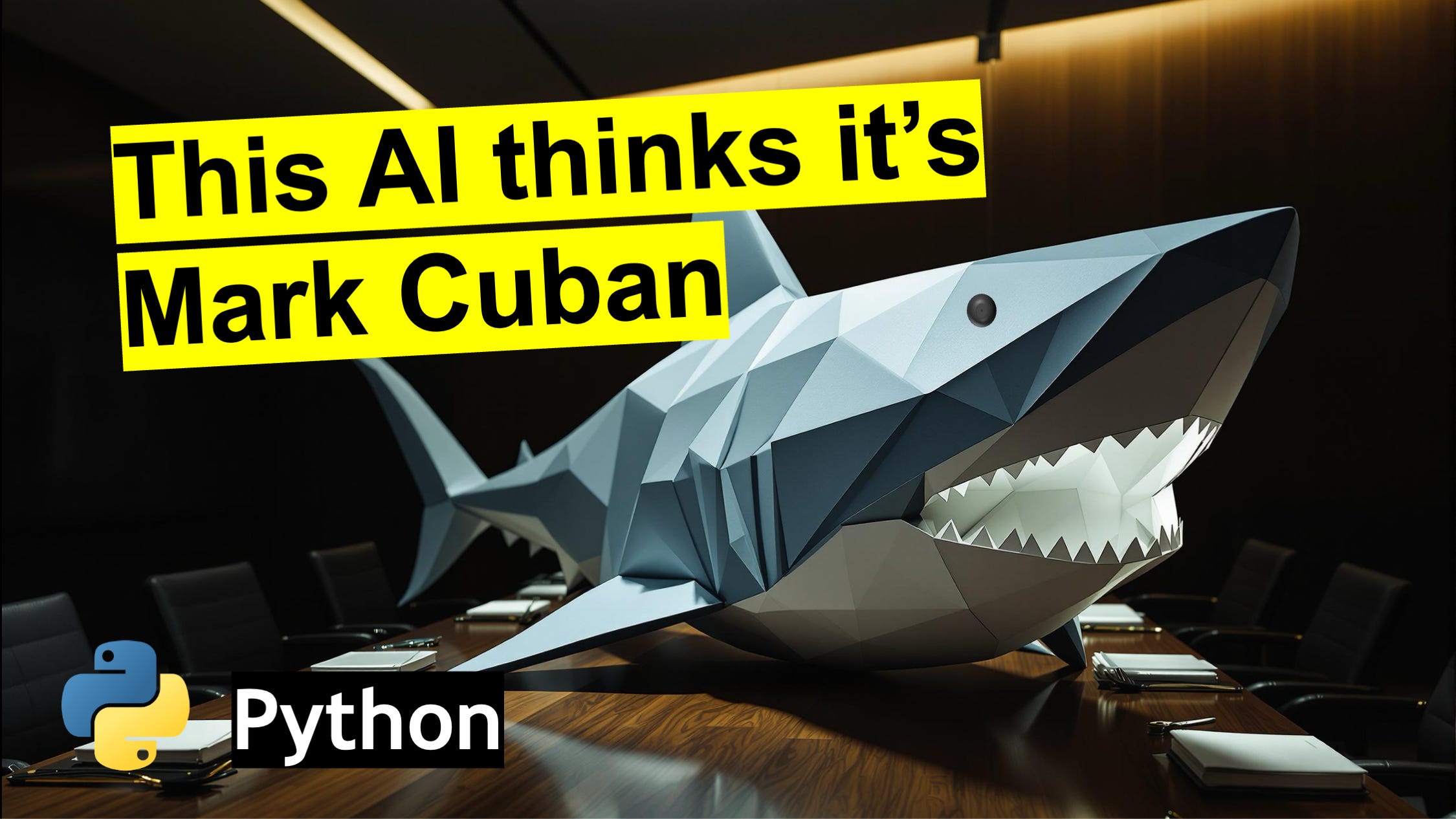 I Trained an AI to Invest like Mark Cuban - by DeepCharts