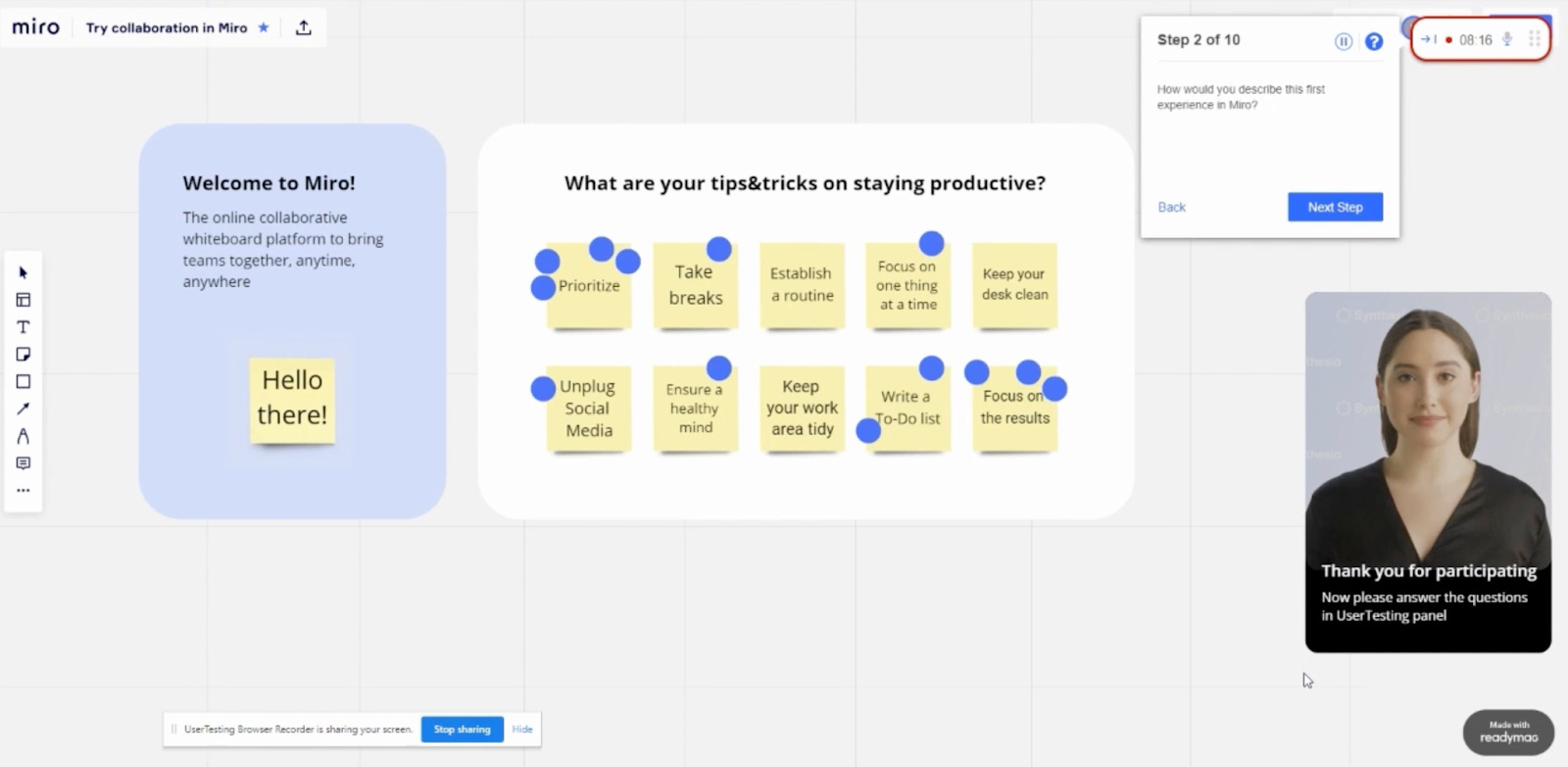 The evolution of Miro's user onboarding