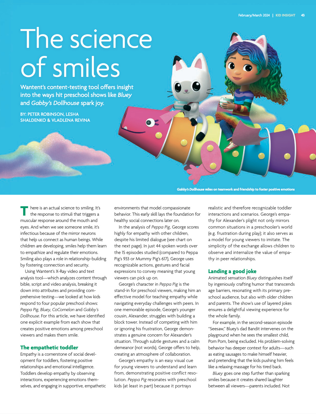 The Science of Smiles - by Peter Robinson