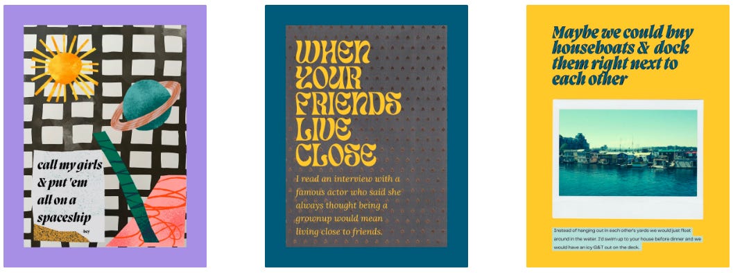 Infrastructure for friendship - by Christine Hmiel Schudde