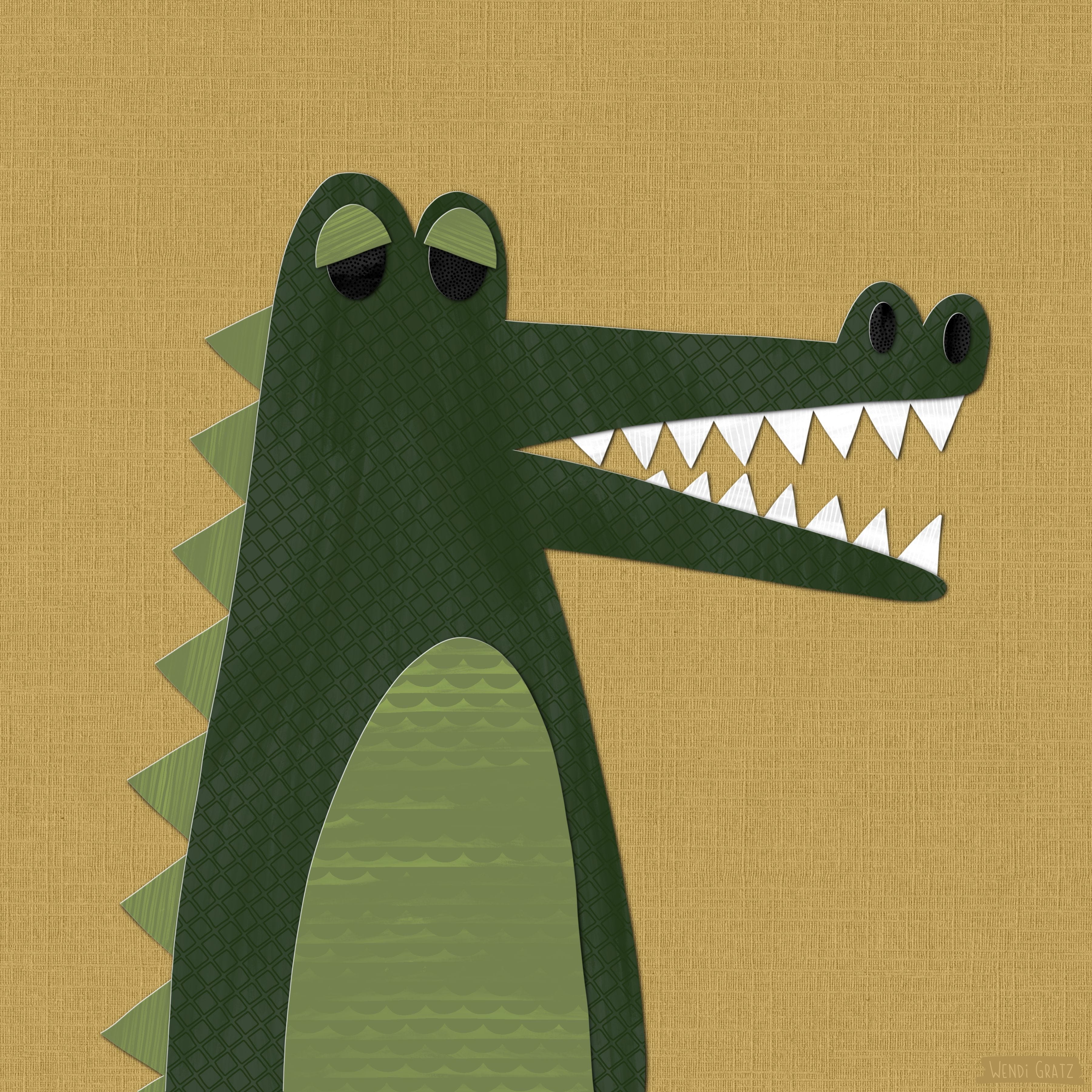 A Handsome Alligator - The Sunny Pages