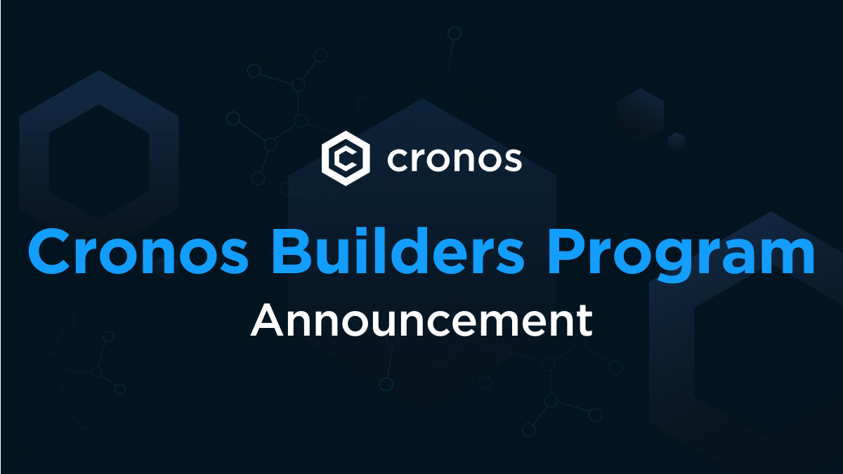 Cronos Launches Builders Program to Empower Developers Growth