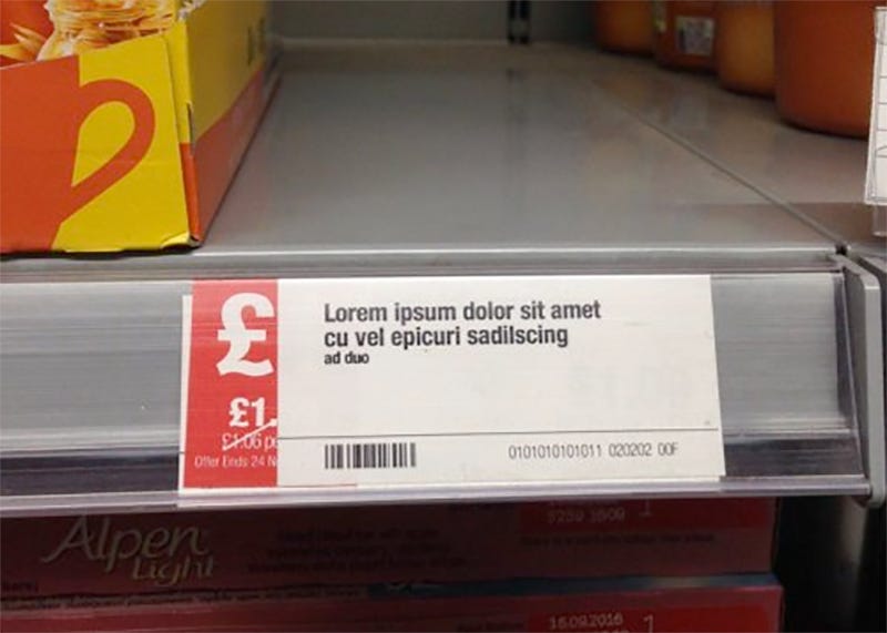 The hero(ine) who invented Lorem Ipsum may never be known.