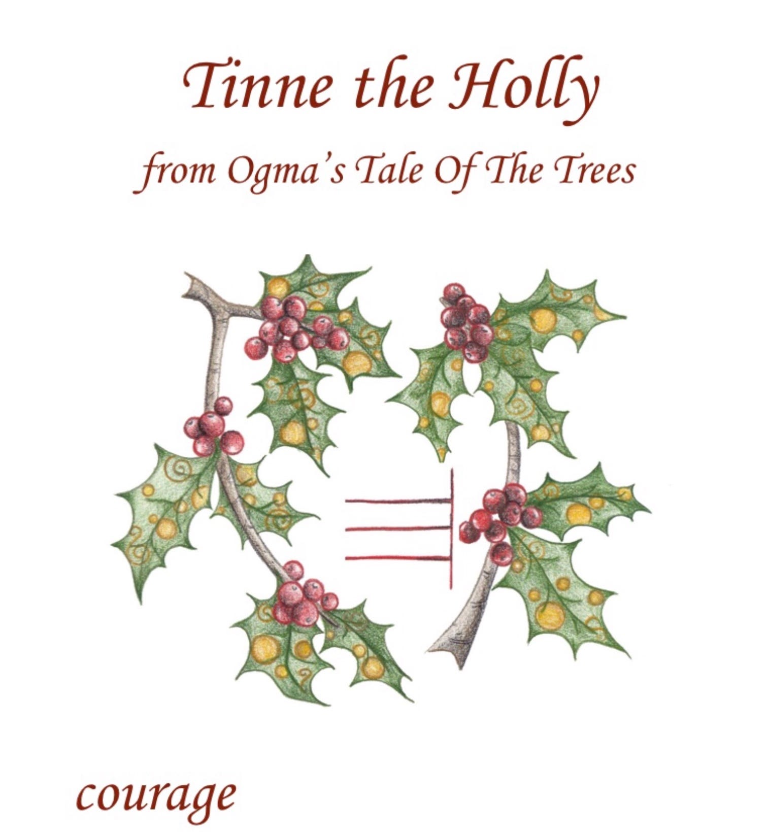 Holly Tree - Summer Prompt 3 - Part two - by John Willmott
