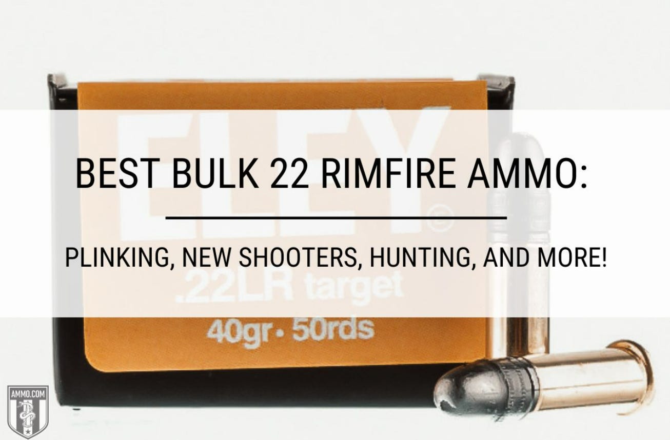 Best Bulk 22 Rimfire Ammo: Plinking, New Shooters, Hunting, and More!