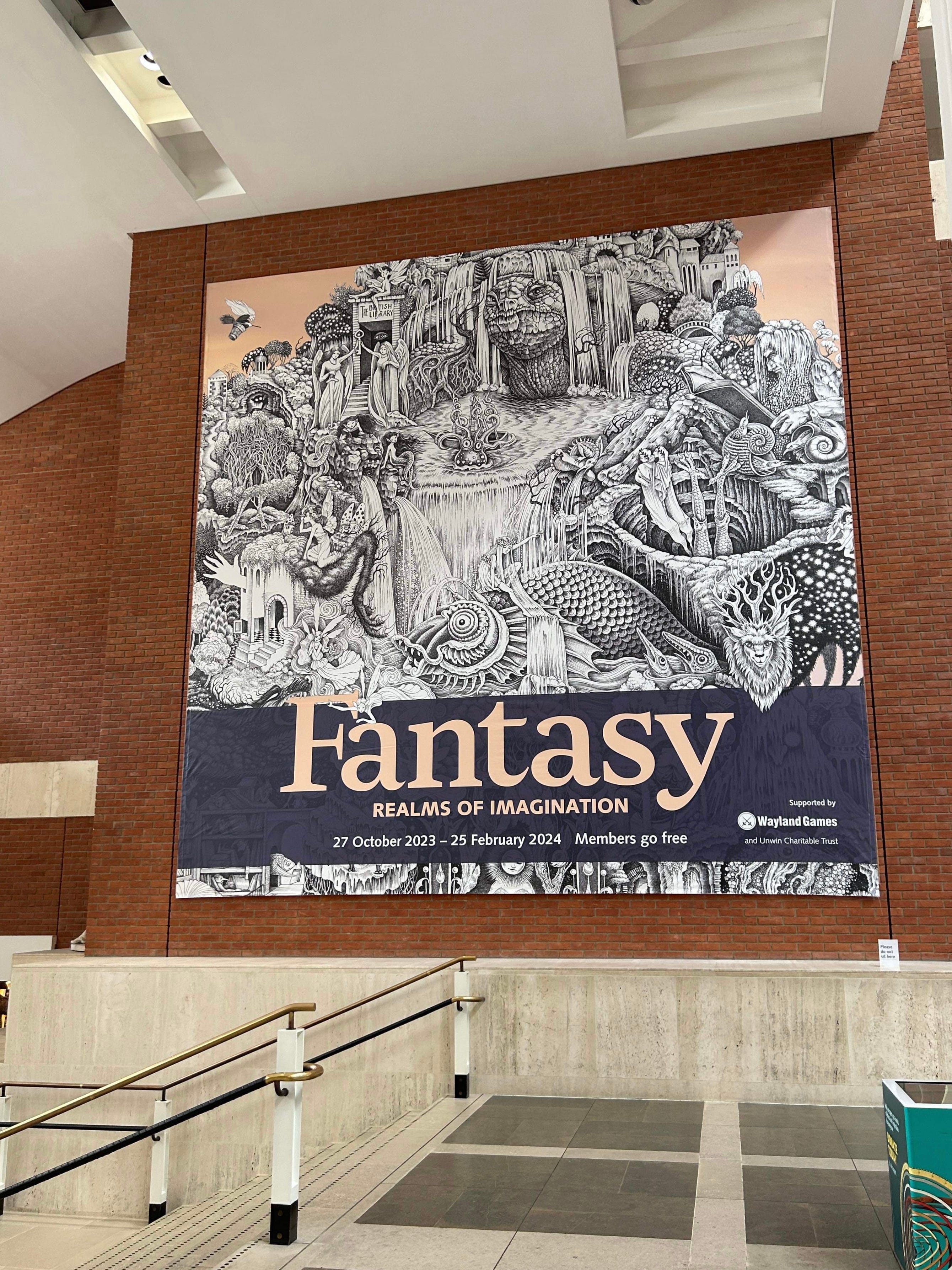 British Library Fantasy Exhibit opens . . . with me in it! A welcome to ...