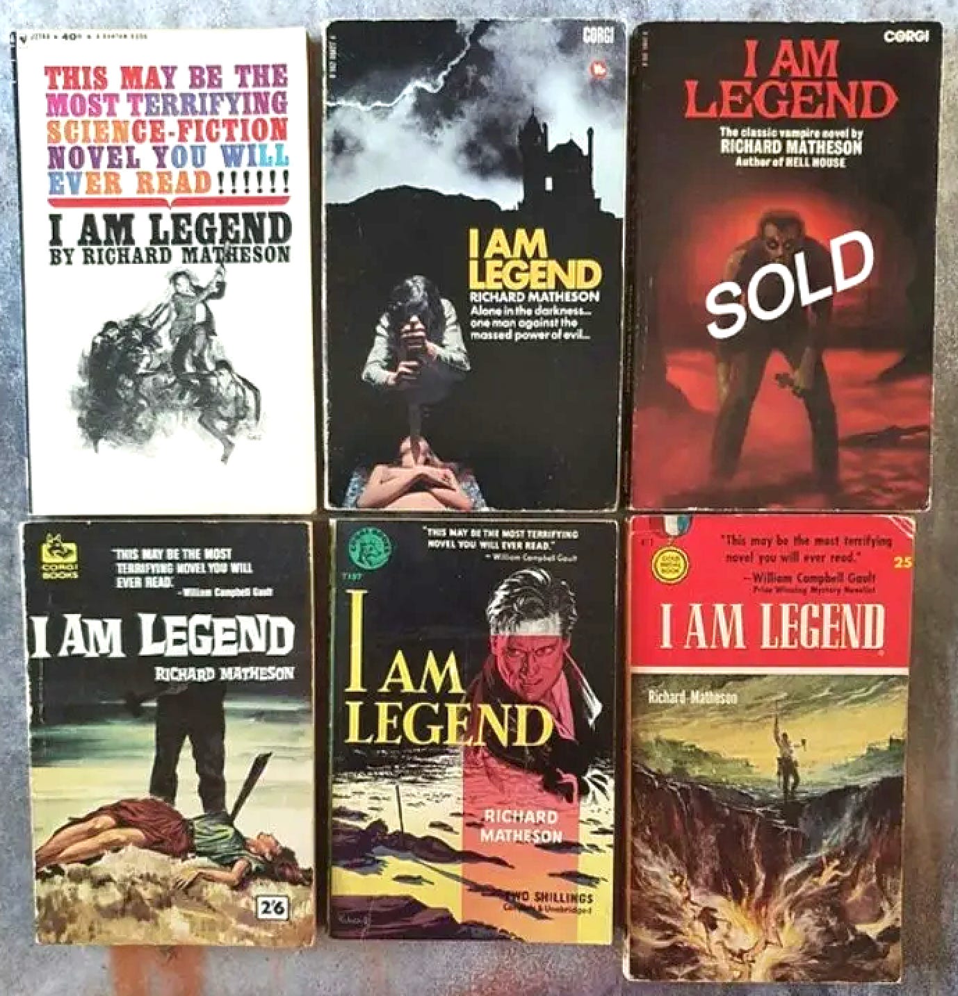 I Am Legend Book Vampires