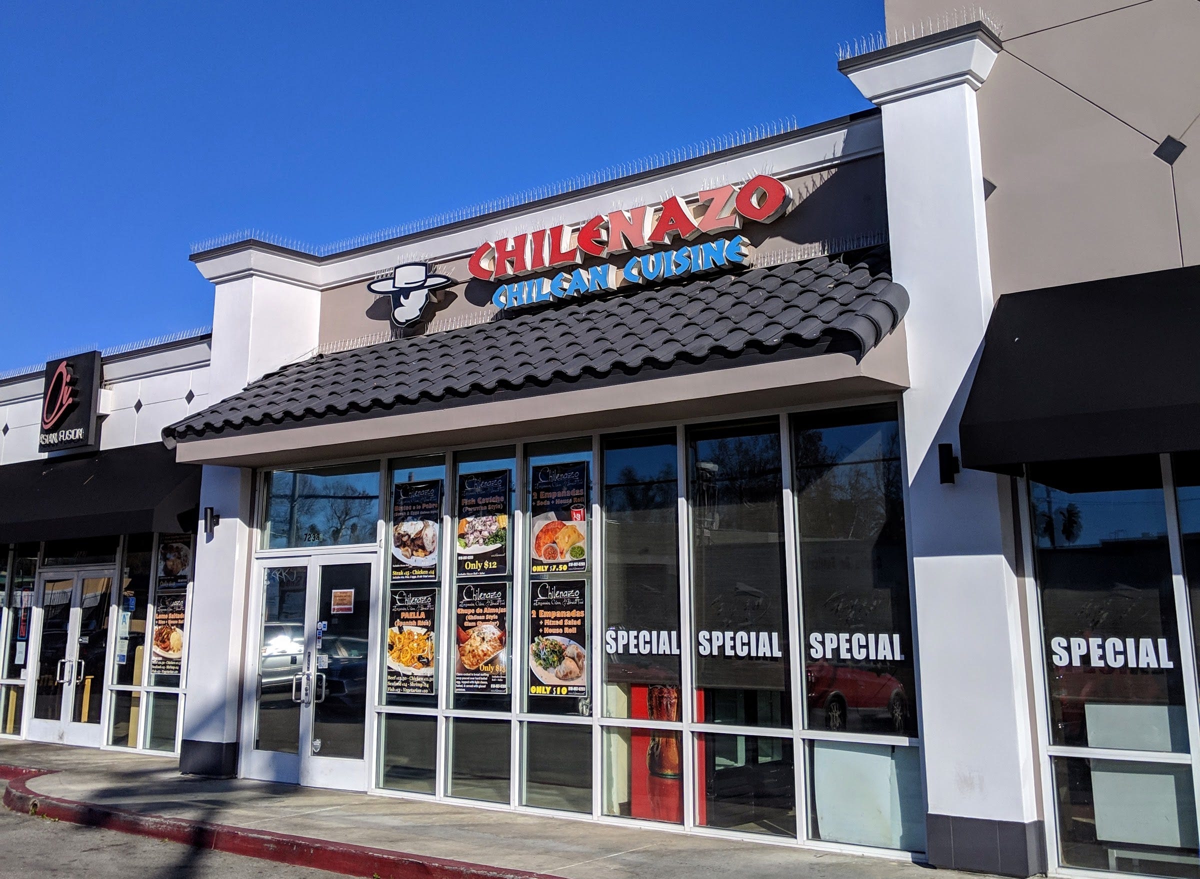 Chilenazo Chilean Restaurant Chileno San Fernando Valley Los Angeles