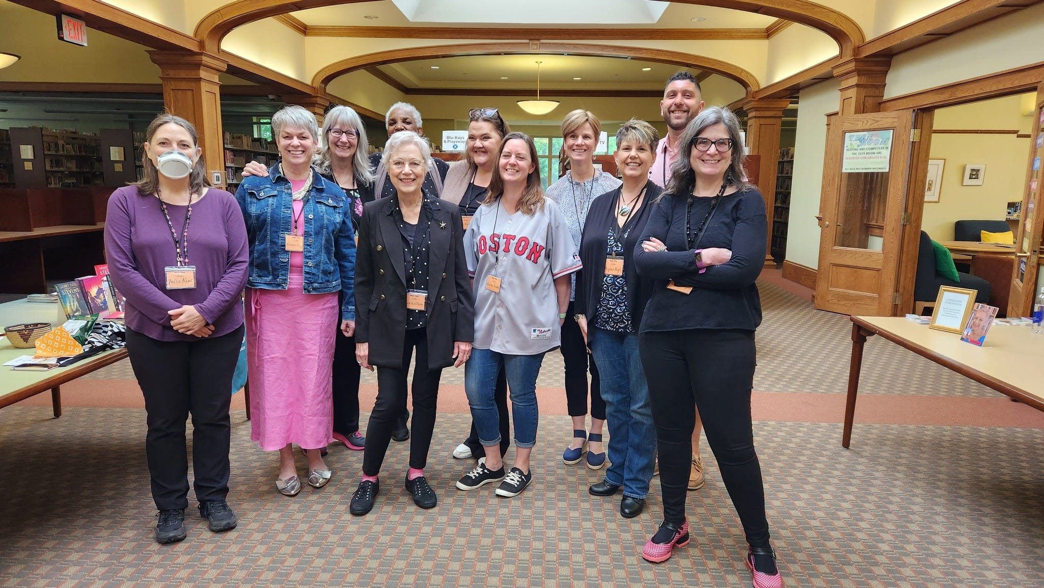 Library appearances and my inner geek