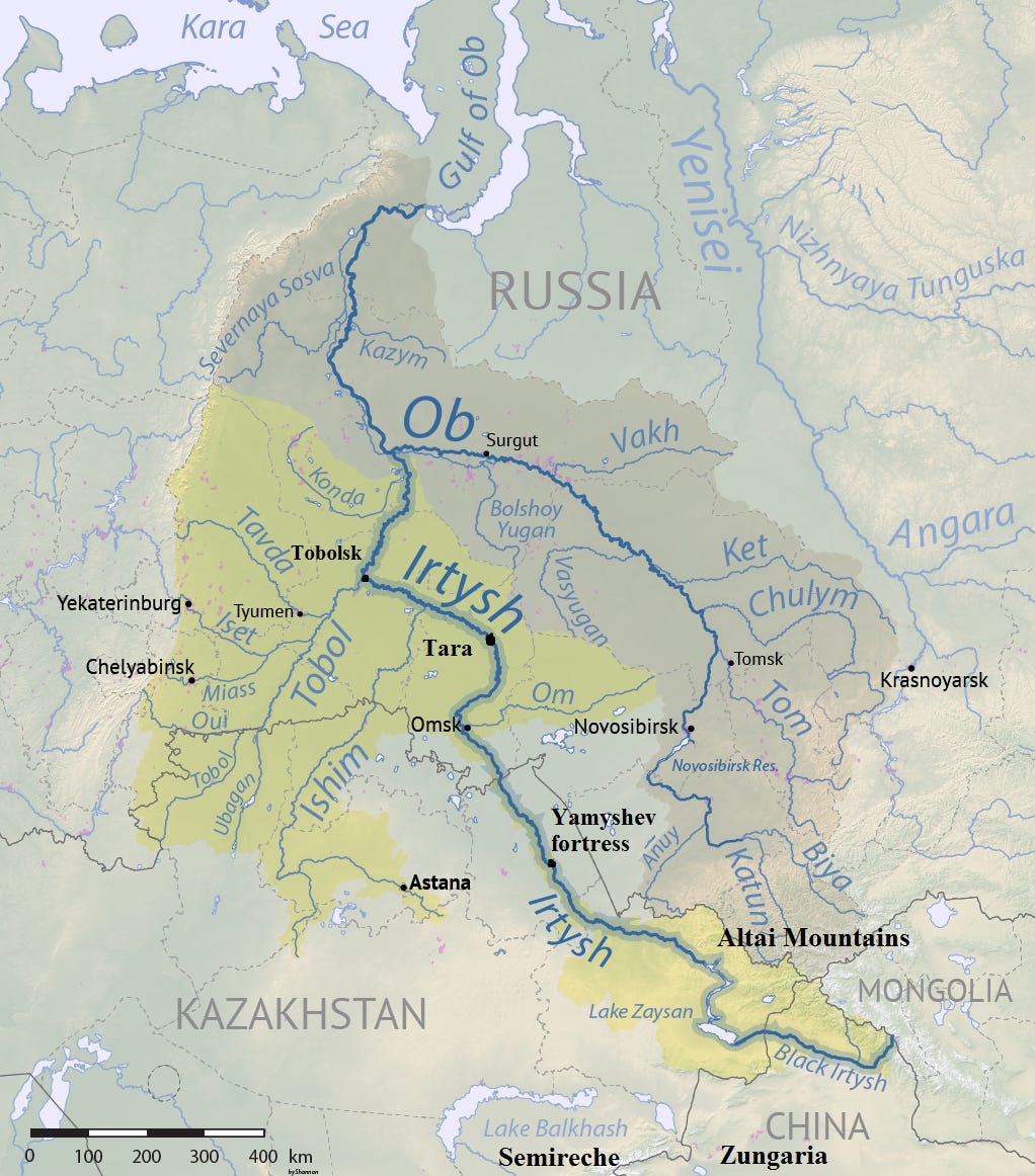 The Expedition of I. D. Bukholts and the Founding of the Omsk Fortress ...