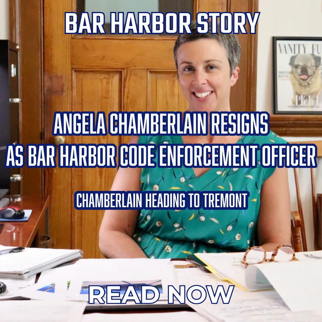 Angela Chamberlain Resigns As Bar Harbor Code Enforcement Officer – Bar ...