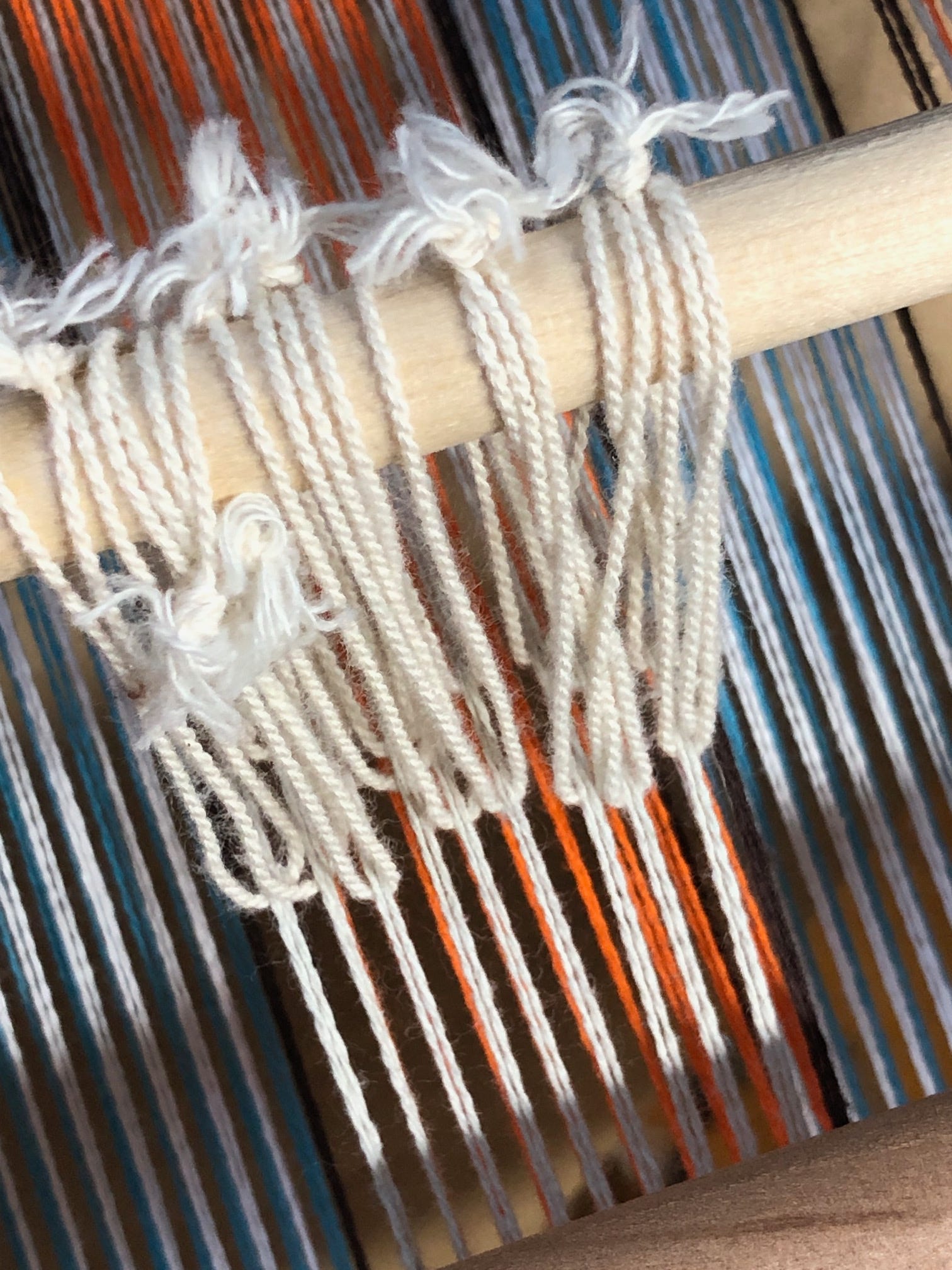 String heddles and heddle rods... - by Michele Marshall