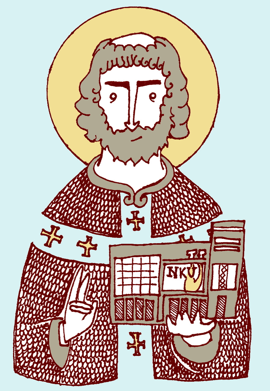 St. Ansgar on campus - by David Johnston