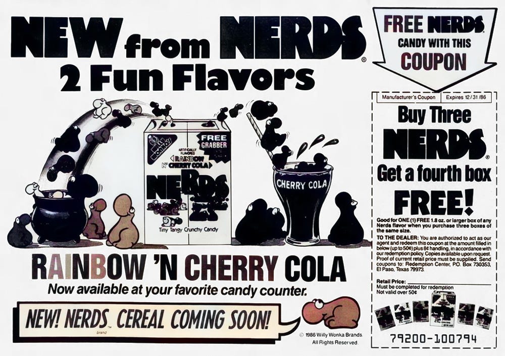 Nerds Cereal 🥣 - The Retroist