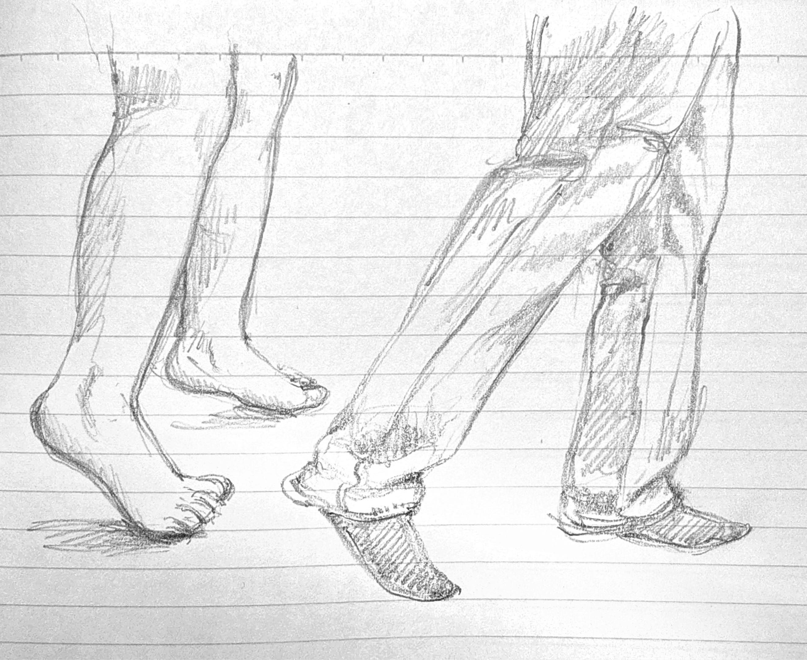 How To Draw Legs And Feet