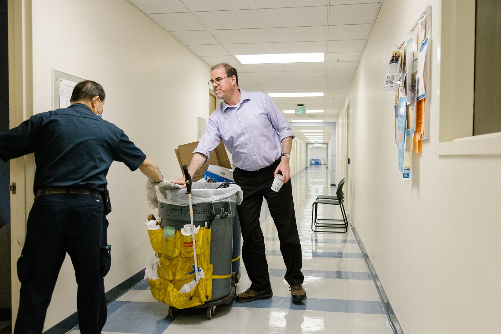 Why This Berkeley Professor Is Sleeping in His Office