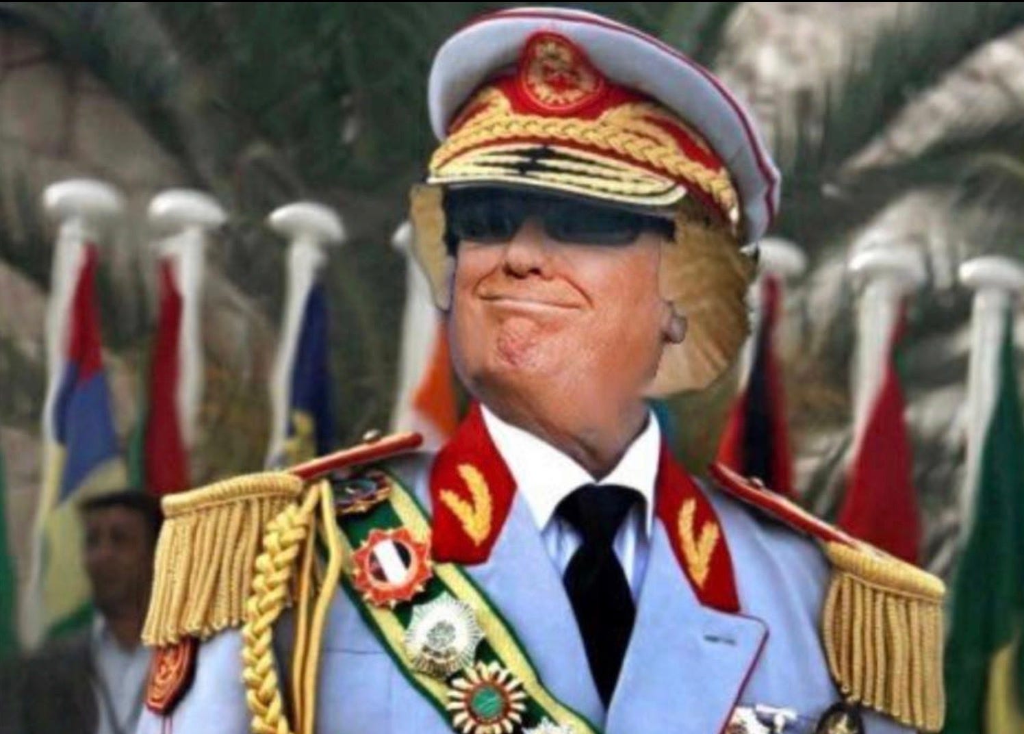 befuddled old fart declares brilliant military victory over California