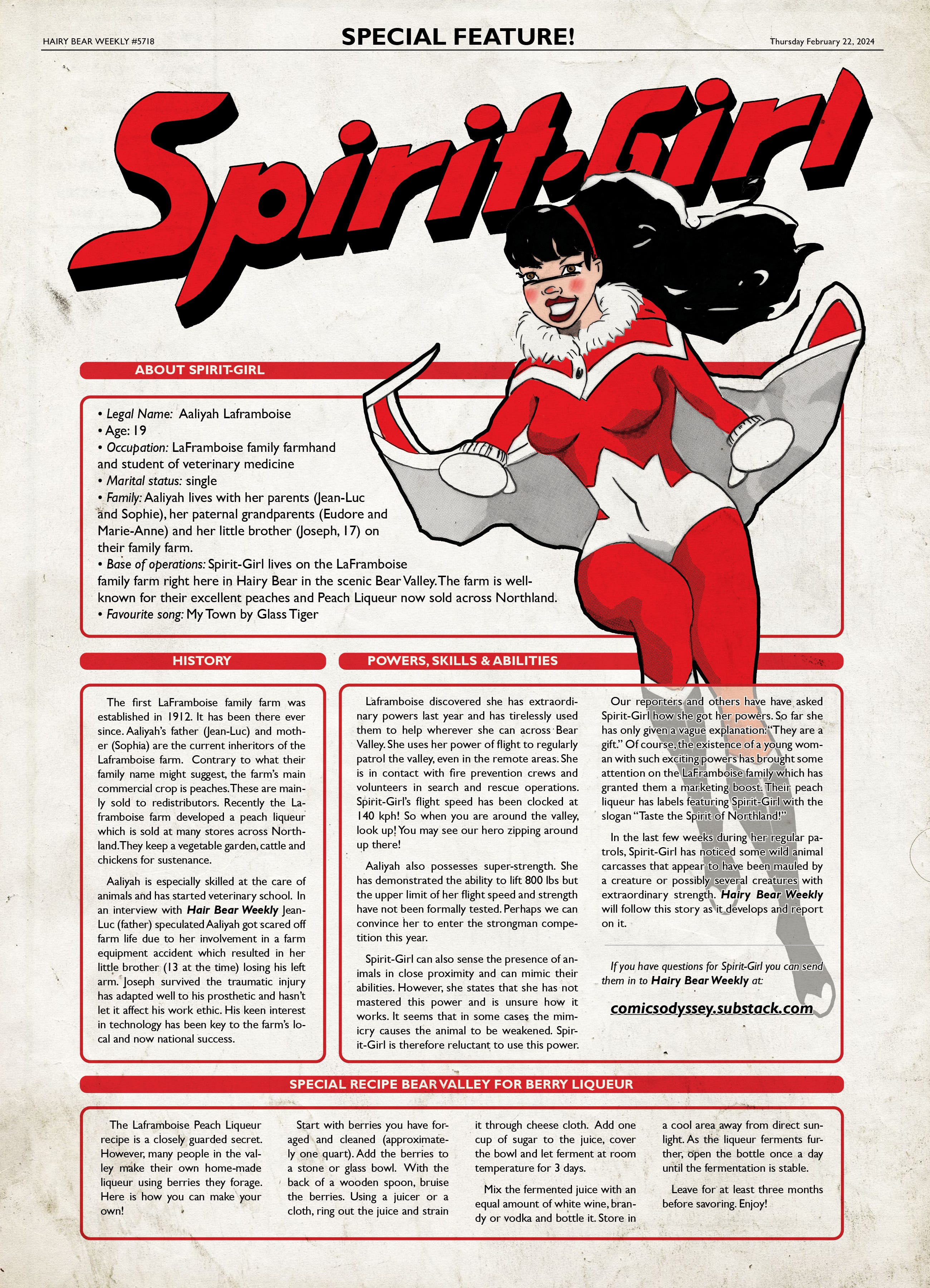 INTRODUCING SPIRIT-GIRL! - by Ulysses - Comics Odyssey