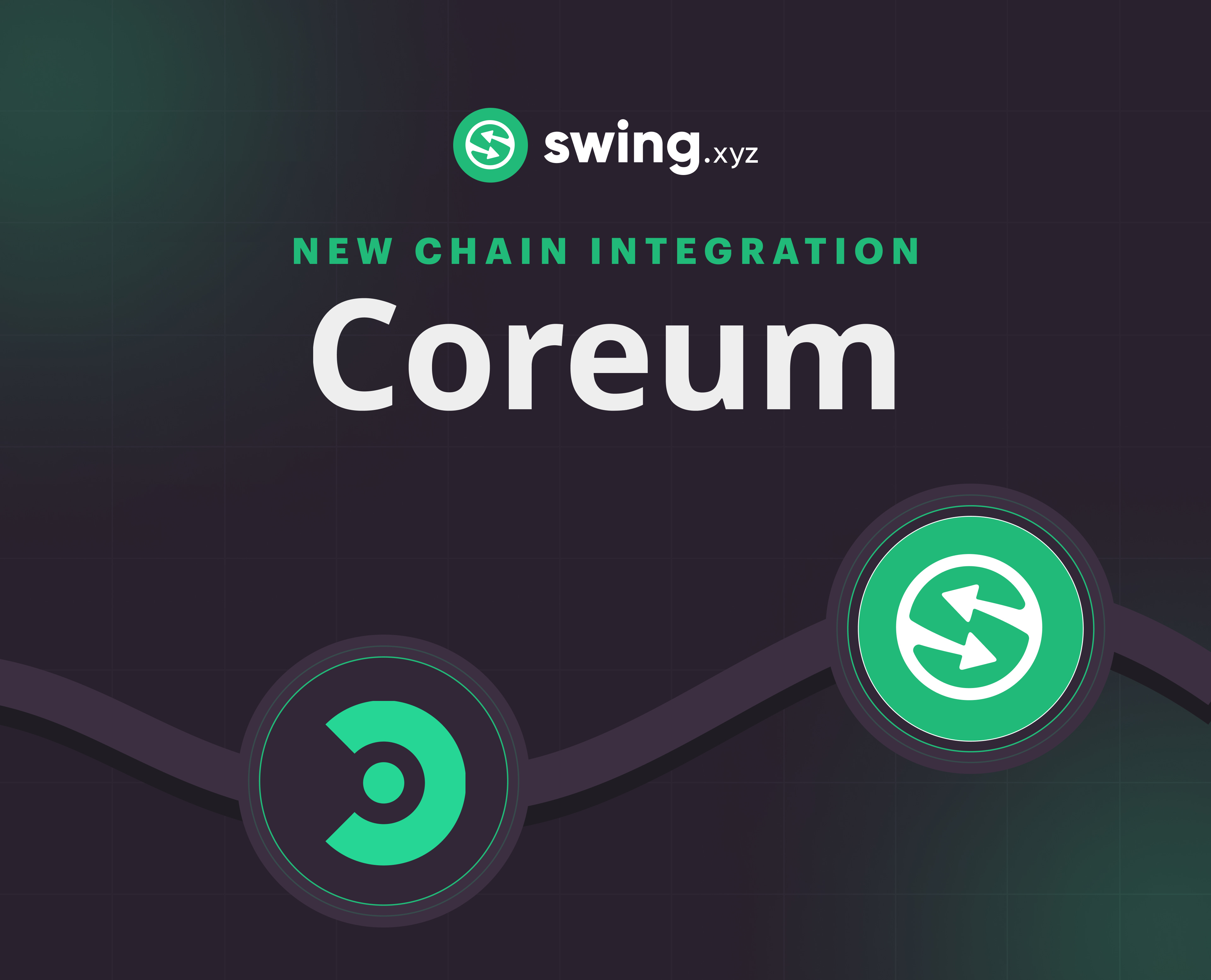 Introducing Coreum Integration: Cross-Chain Swaps Now Live on Swing