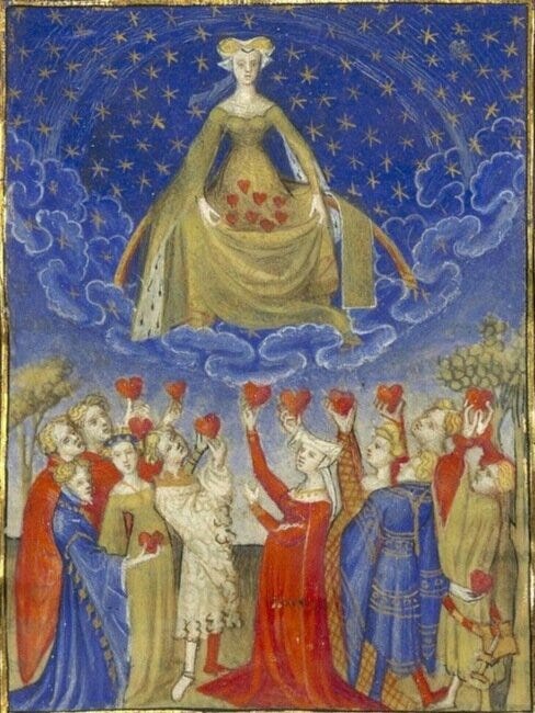 Medieval Valentines - by Tracey Warr - Trobairitz Sleuth