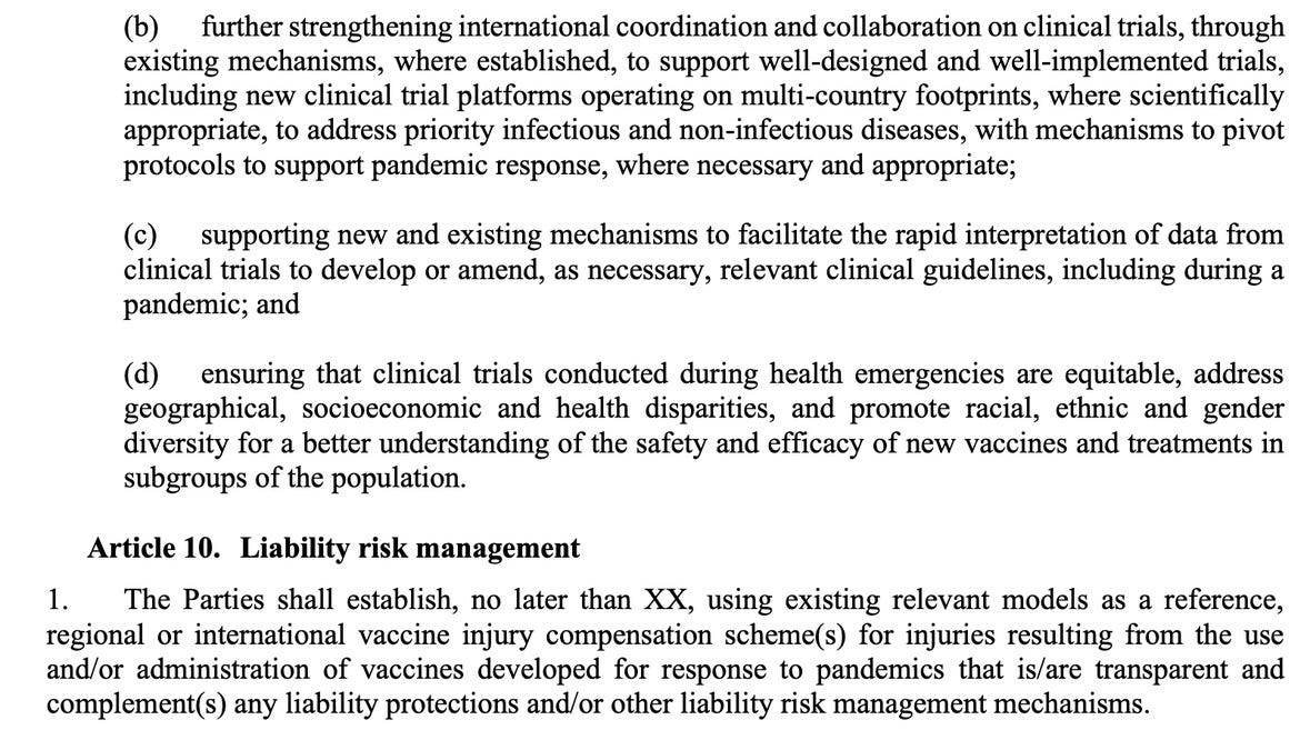 Don't read this if you already read the Brownstone version on the WHO ...