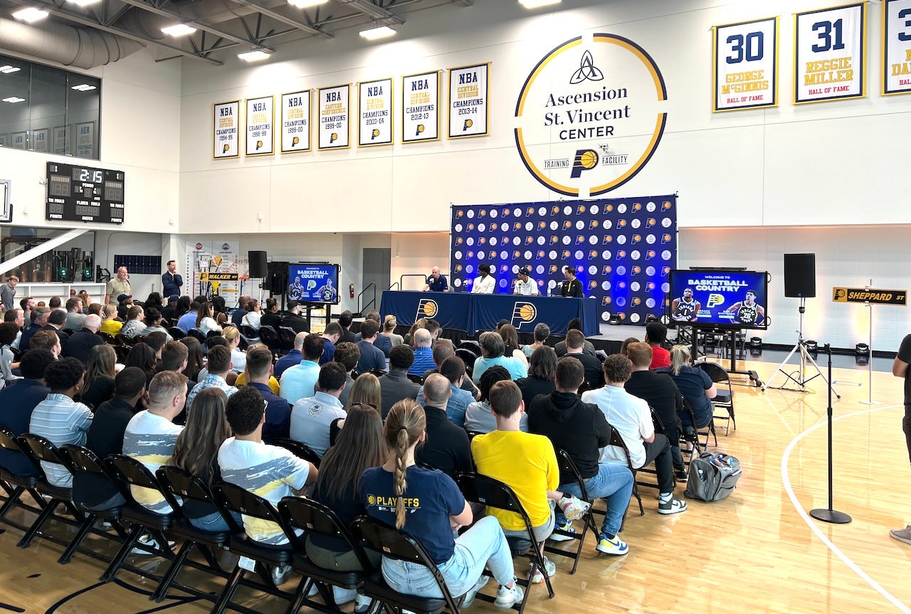 Get to know Pacers rookie guard Ben Sheppard in this 1-on-1 interview