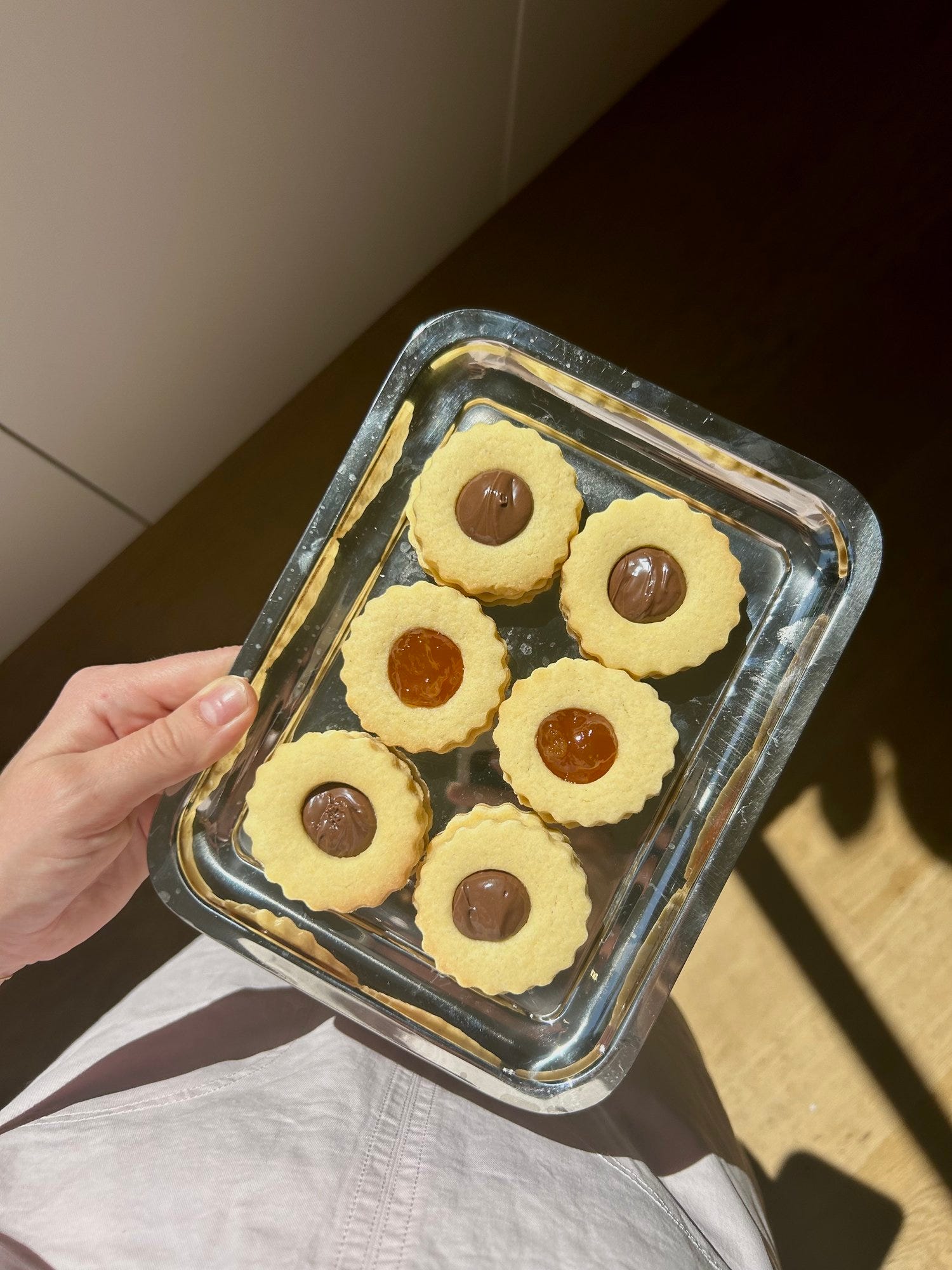 Nutella Linzer Cookies - by Amanda Maiorano