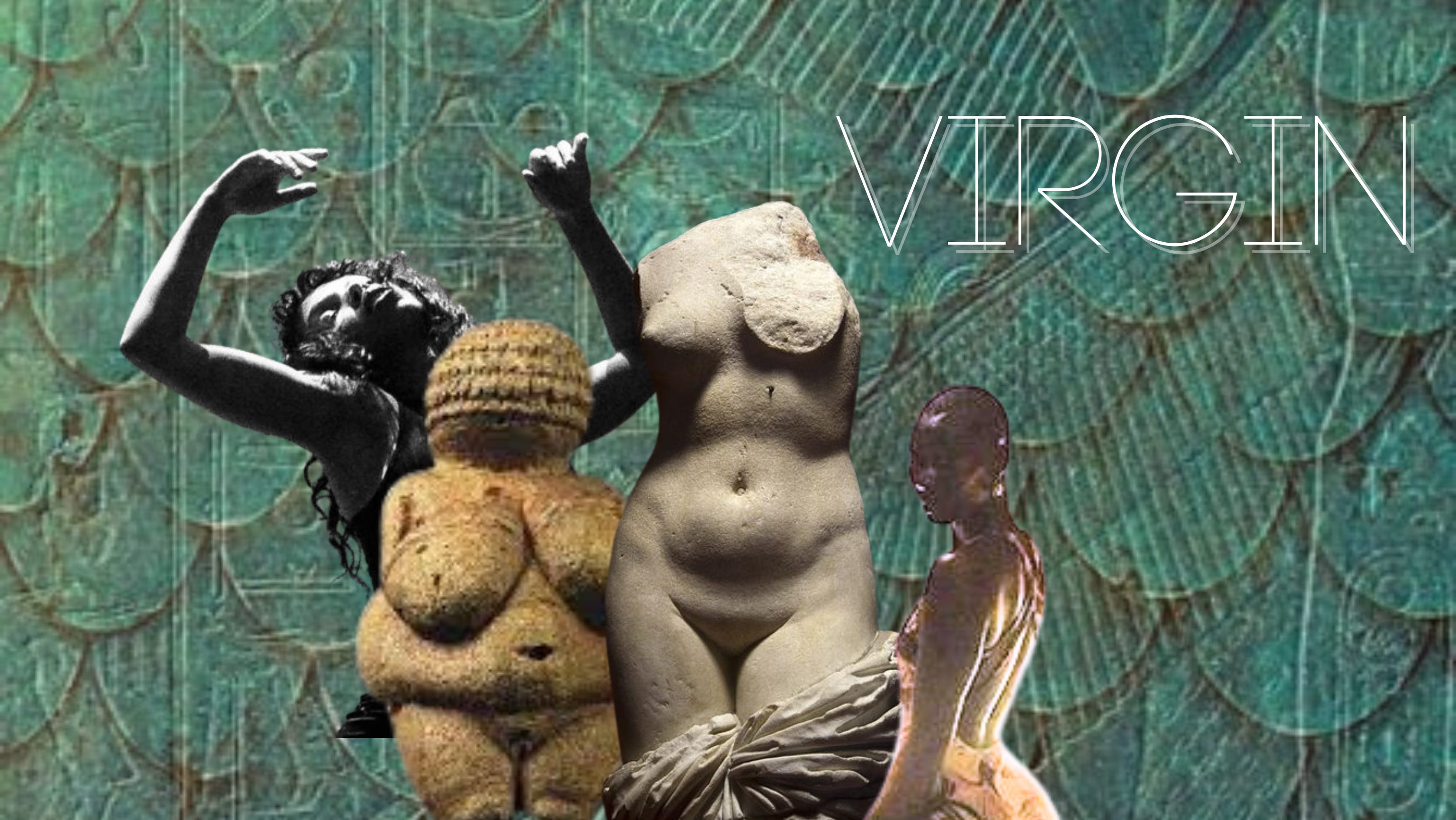 Centering Herself & Becoming the Virgin - by Blaire Lindsay