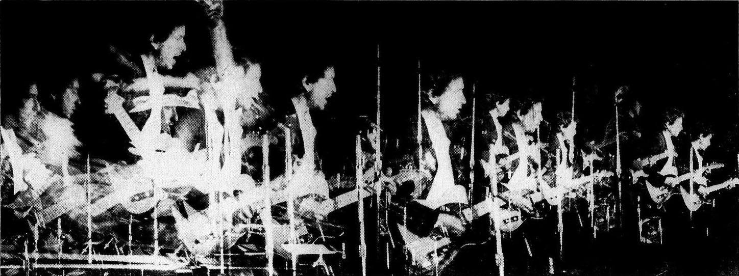 Bob Dylan and The Band in Houston, 1974 - by Ray Padgett