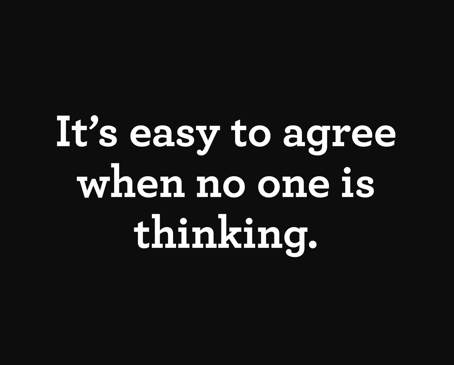 The Importance of Intellectual Honesty