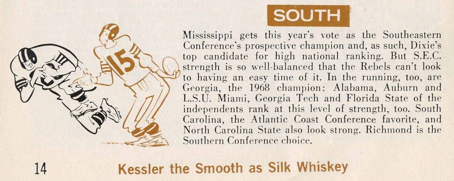 College Football's First Prime Time Game