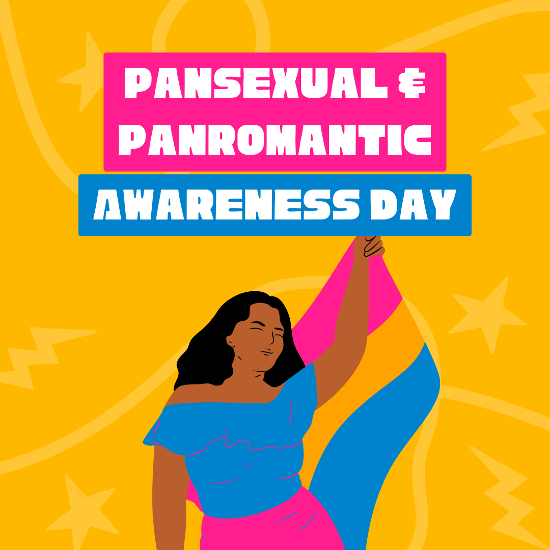 Pansexual and panromantic awareness day - by Jaydn Edwards