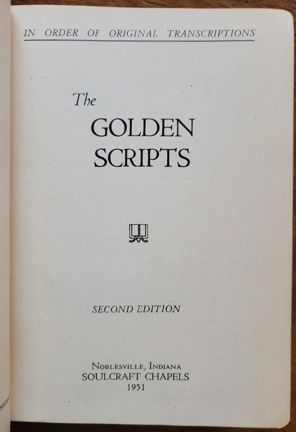 Golden Scripts, 2nd ed. - by Vance Pollock