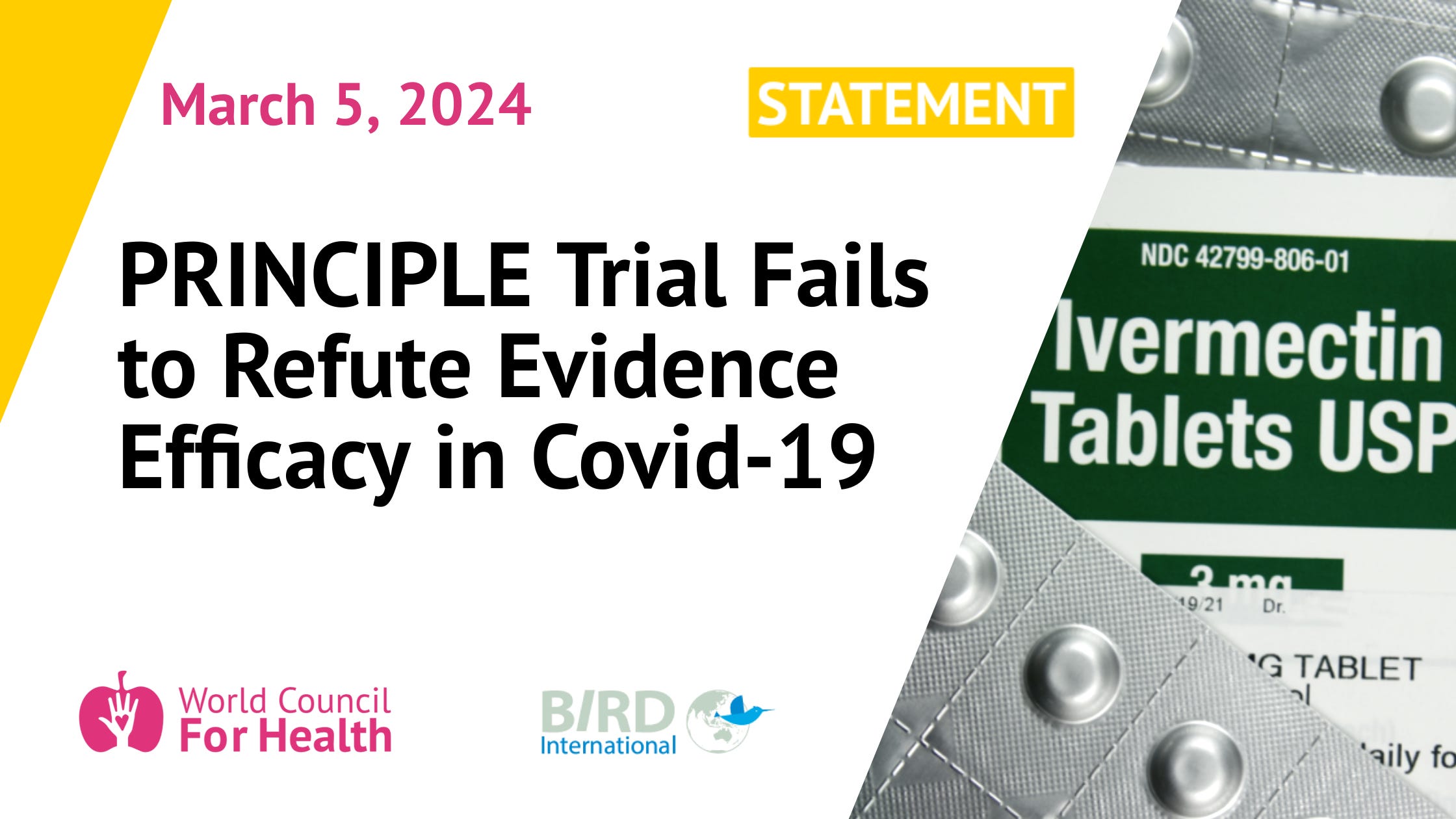 Good News for Ivermectin: PRINCIPLE Trial Fails to Refute Evidence ...