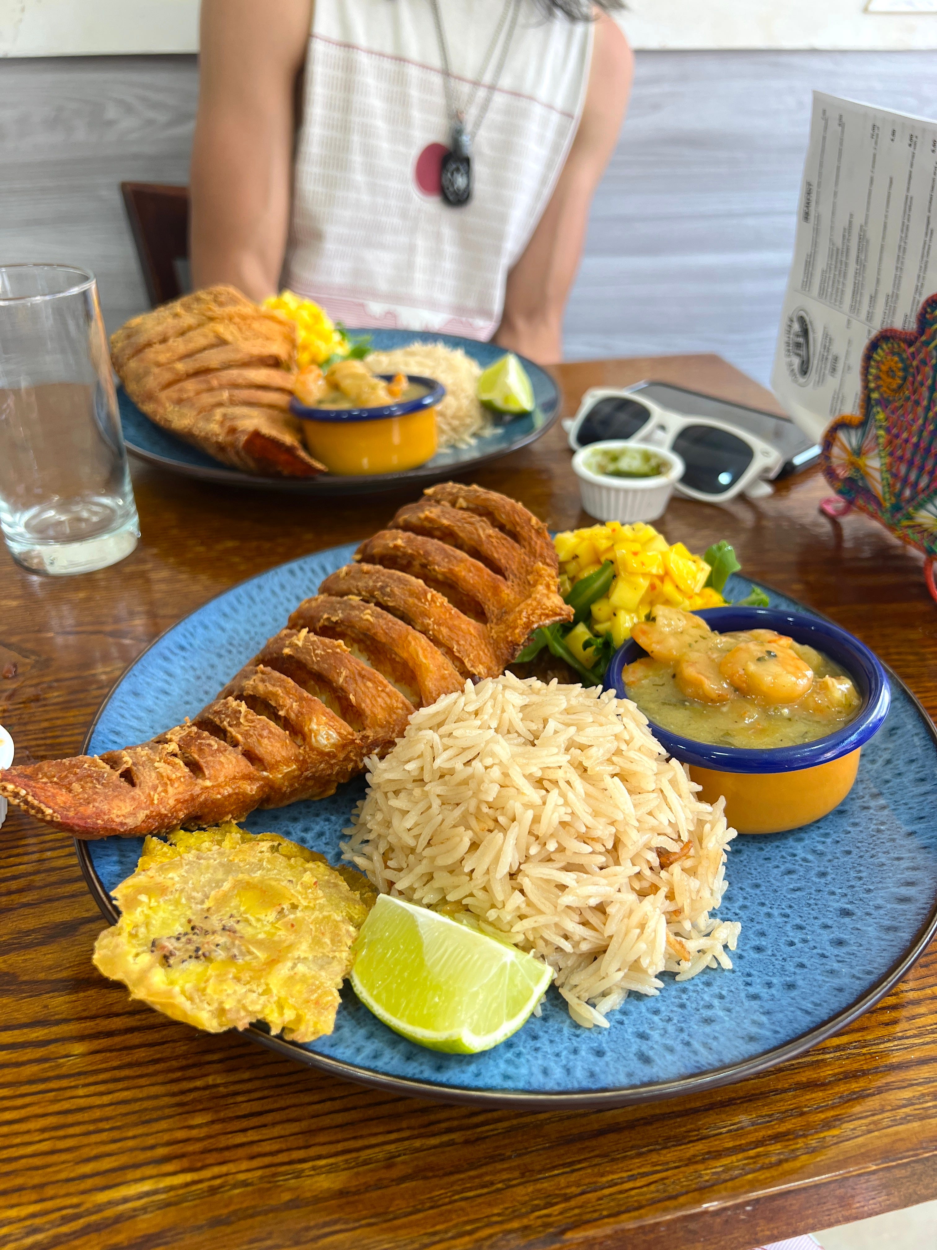 Red snapper and smoked coconut rice in Stockport - by Kel