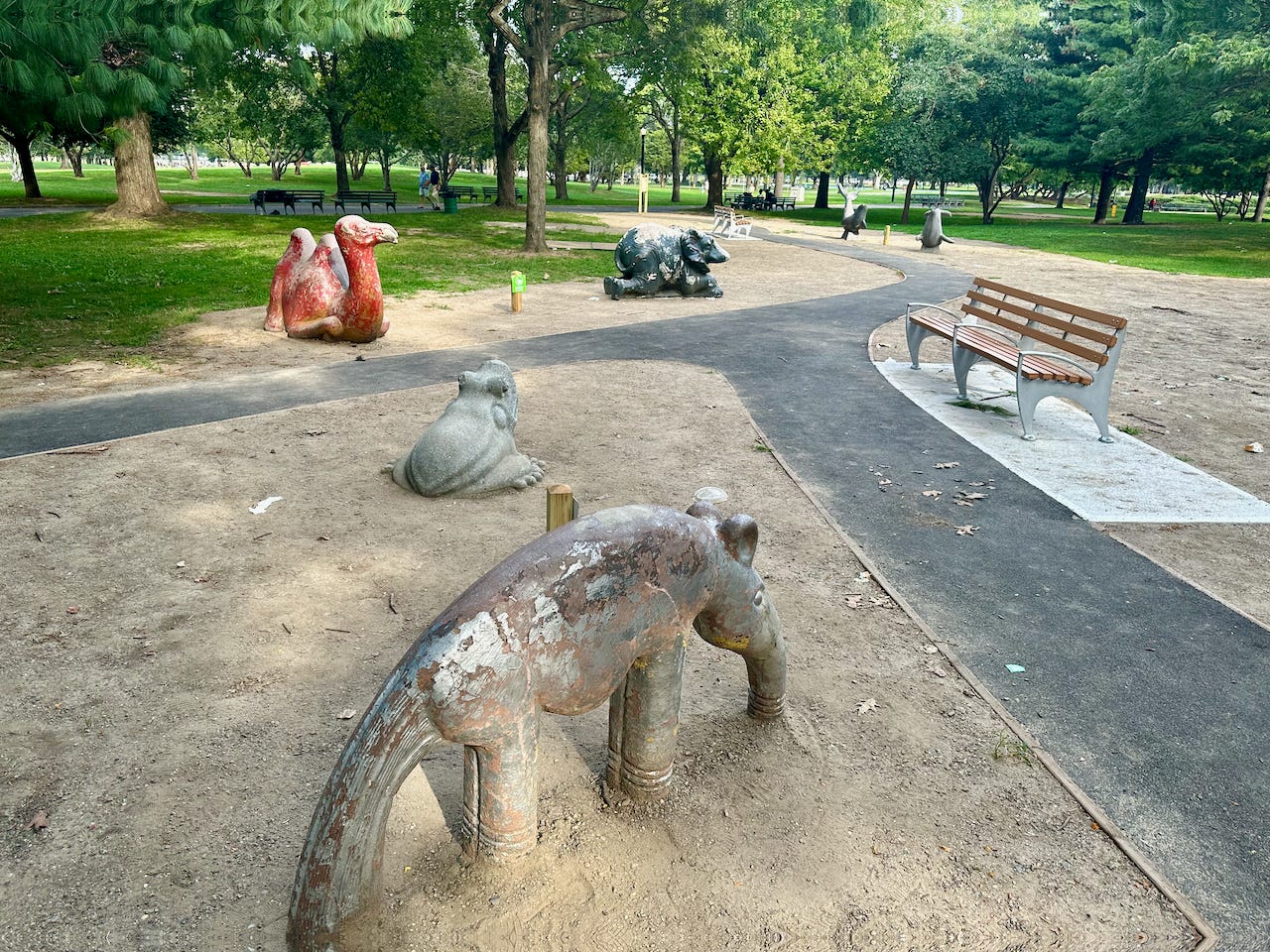 Only in NYC: A Home for Retired Playground Animals!
