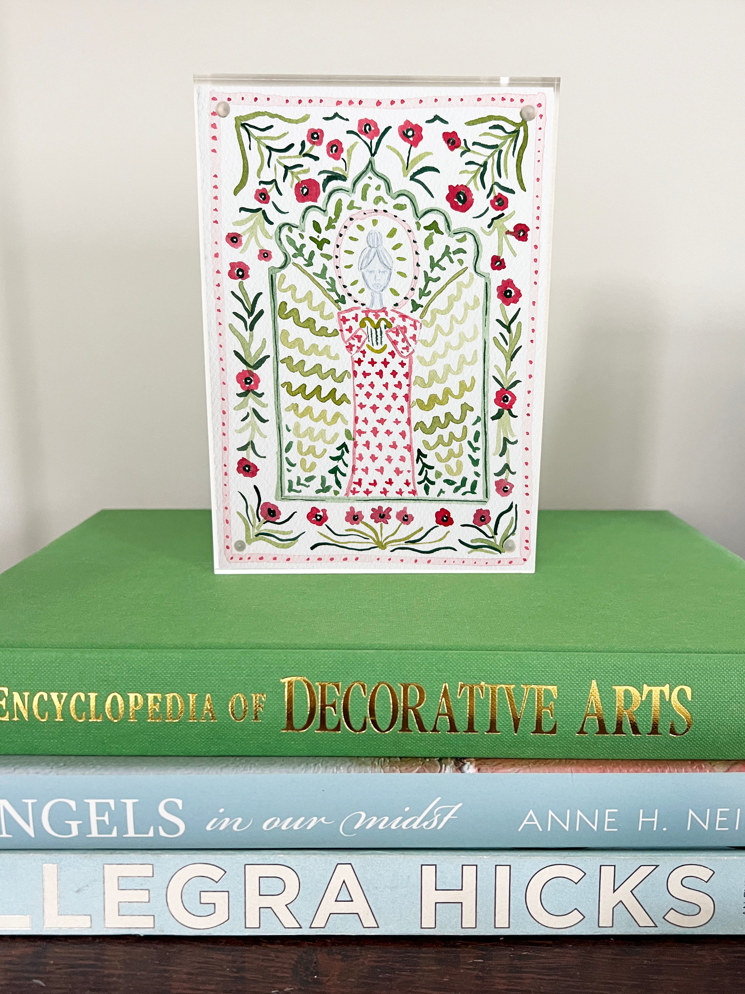 Surprise: New Angel Watercolors - Evelyn Henson